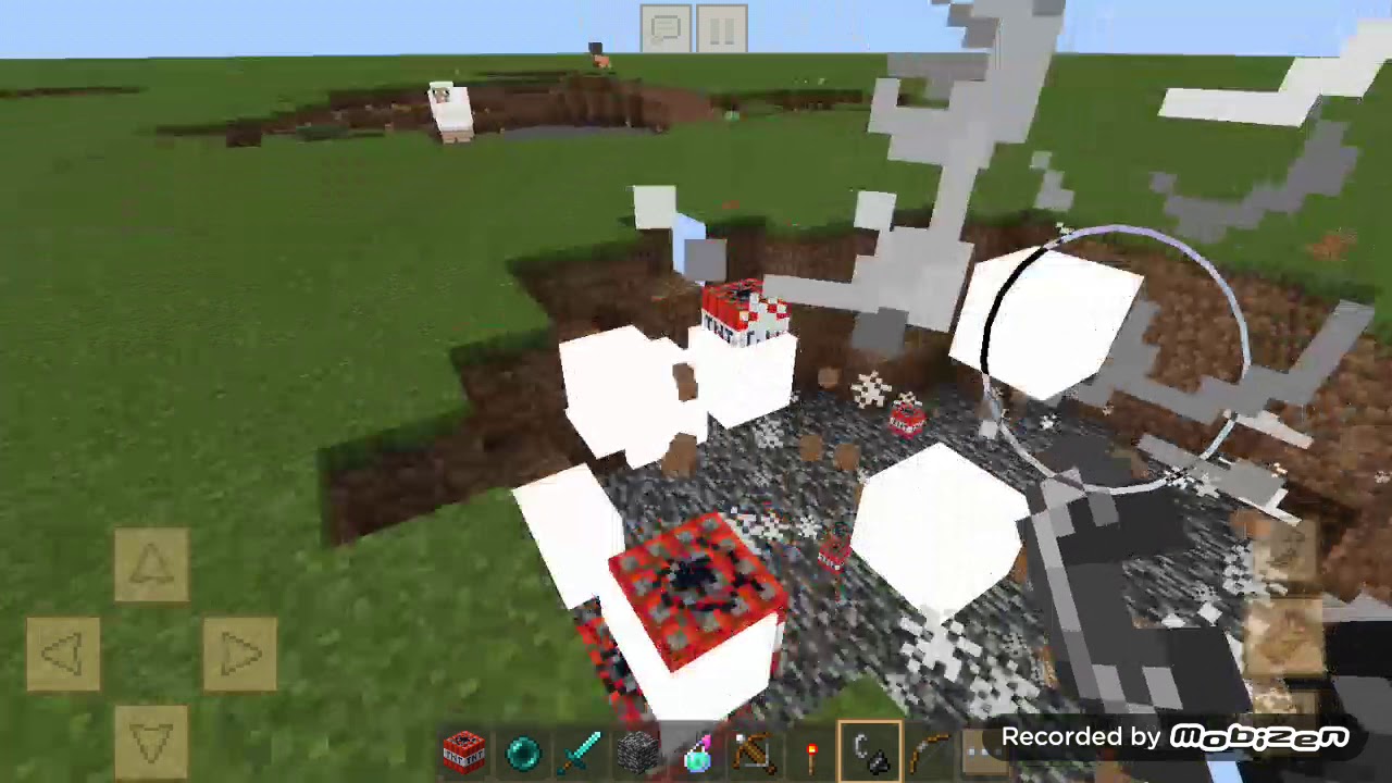 Minecraft TNT. TNT Explosion. Explosion. V2 - YouTube