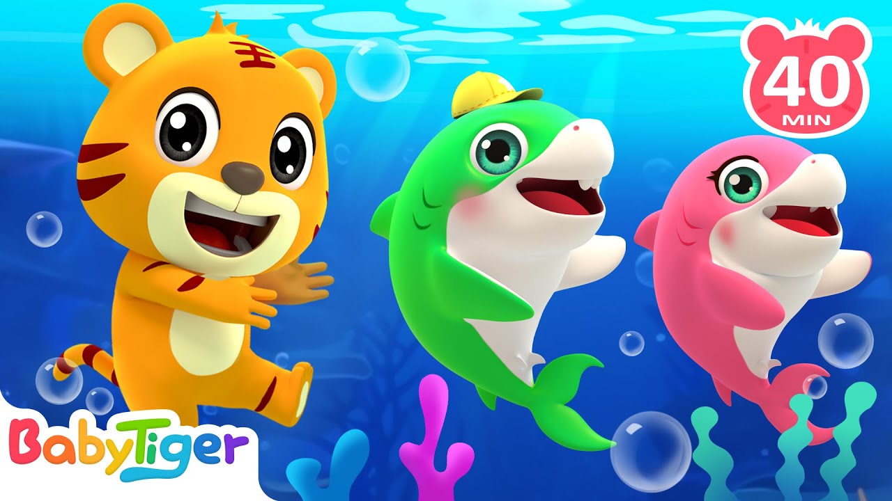 Baby Shark and More Nursery Rhymes | Animal Songs Compilation ...