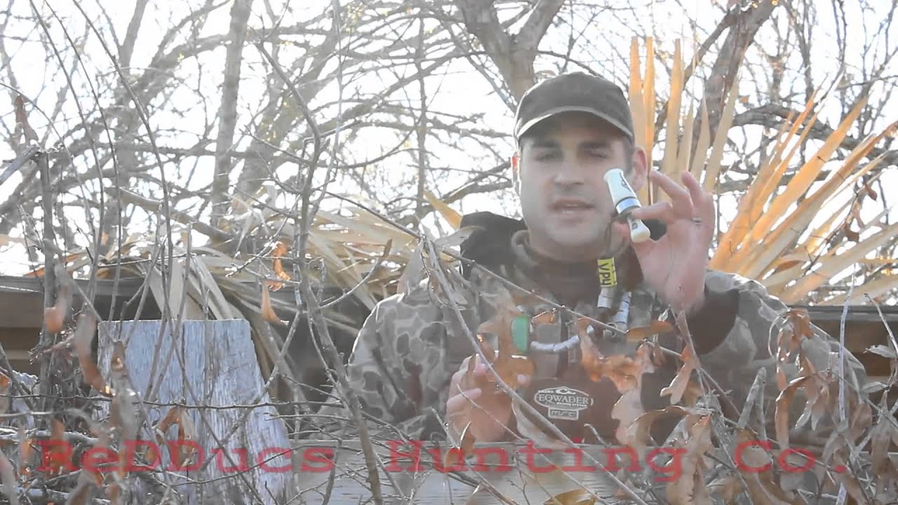 ReDDucs Hunting Co. single reed vs double reed duck call - YouTube