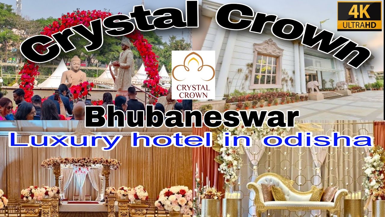 Crystal 👑 Crown 🏨 Bhubaneswar // Luxury Decoration with Weeding Point ...