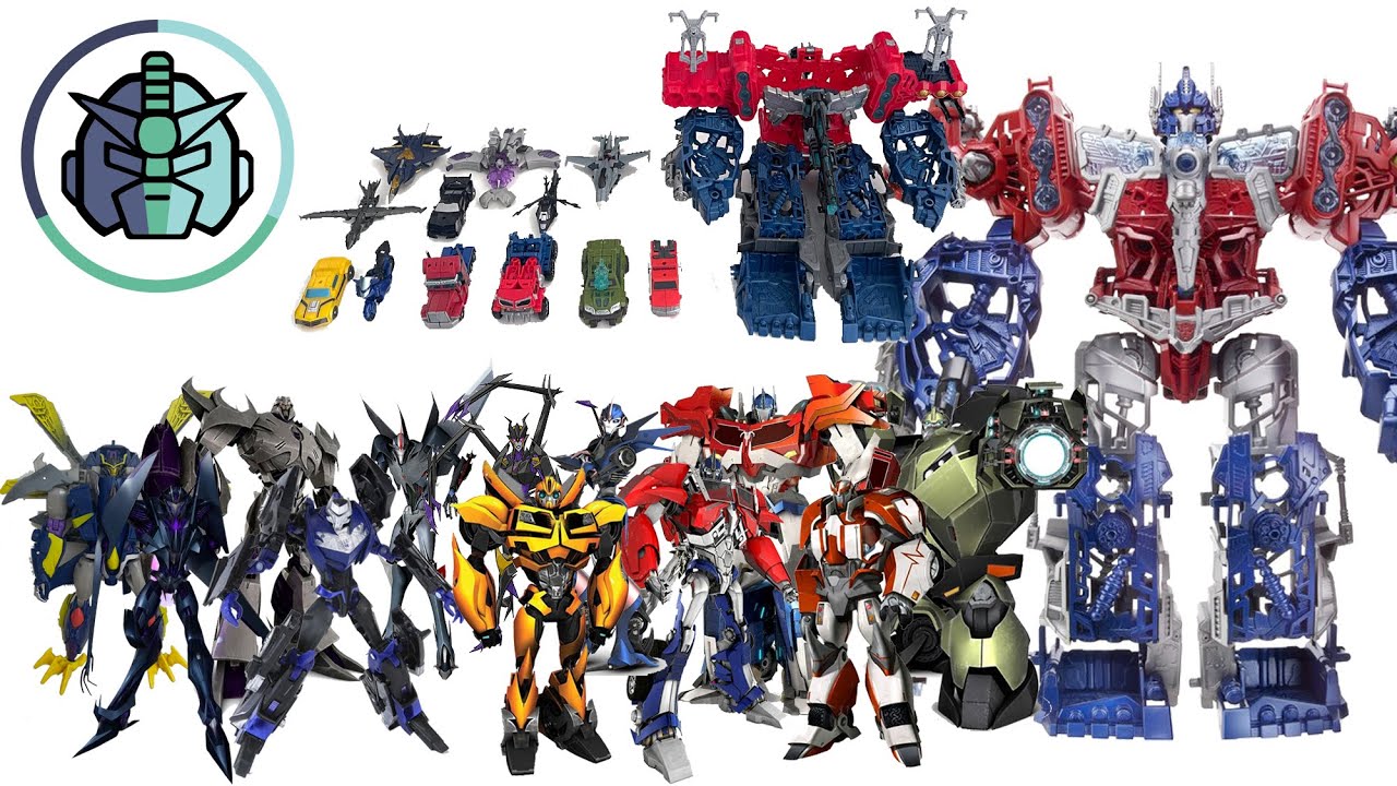 Transformers Prime TFP Mini Beast Hunter Optimus Prime Megatron ...