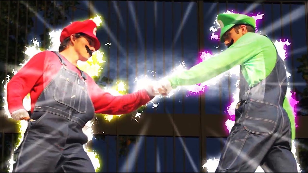 Super Mario Brothers Parkour [In Real Life] - YouTube