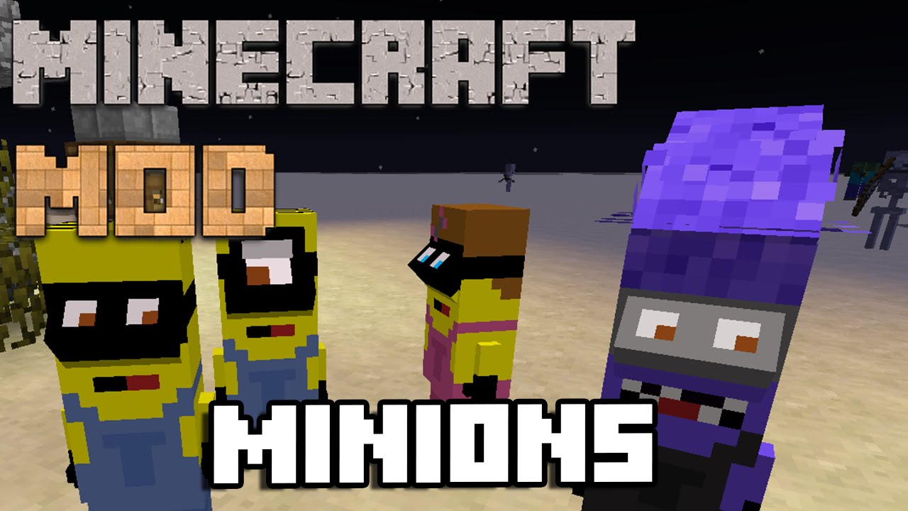 Despicable Me Minions in Minecraft - Thinknoodles Mod - Minecraft Mod 1 ...