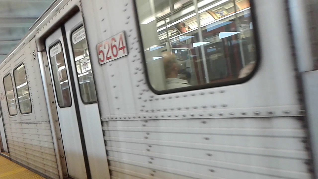 TTC T1 5264(note the TR chime and side destination signs) - YouTube
