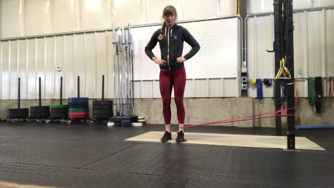 Banded Adduction w/ Slider - YouTube