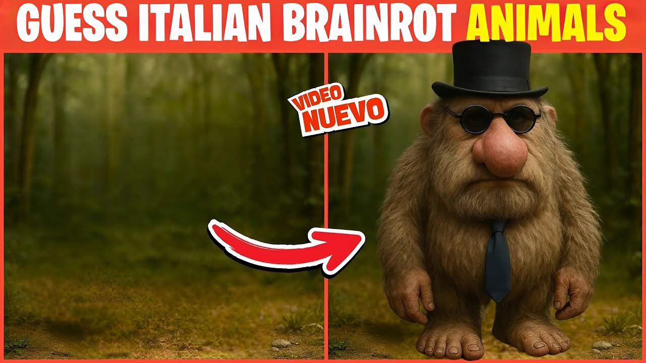 Guess the Italian ANIMAL MEME by the BACKGROUND! 🤯 | Brainrot Quiz ft ...