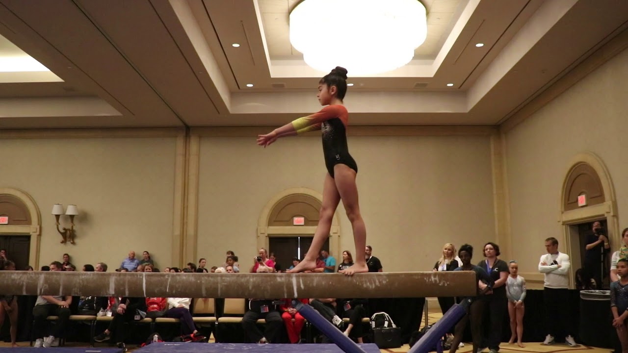 Arianna Espinoza 2nd Place Beam 9.725 SoCal State 2019 Wildfire Gymnast ...