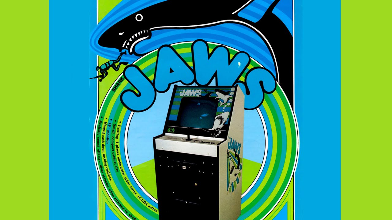 Shark Jaws [Horror Games/ATARI] - Arcade - (1975) First Video Game with ...