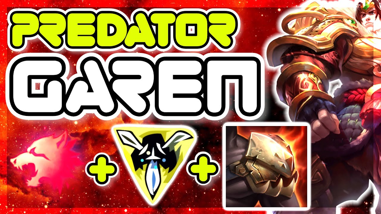 GAREN ES EL MÁXIMO DEPREDADOR!!! | GAREN MID S10 BUILD RUNAS Y OBJETOS ...