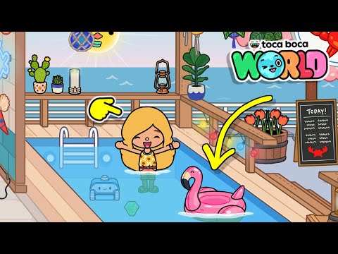 NEW FREE POOL! HOW TO GET IT? / TOCA BOCA WORLD / HAPPY TOCA