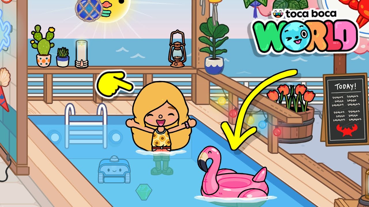 NEW FREE POOL! HOW TO GET IT? / TOCA BOCA WORLD / HAPPY TOCA - YouTube