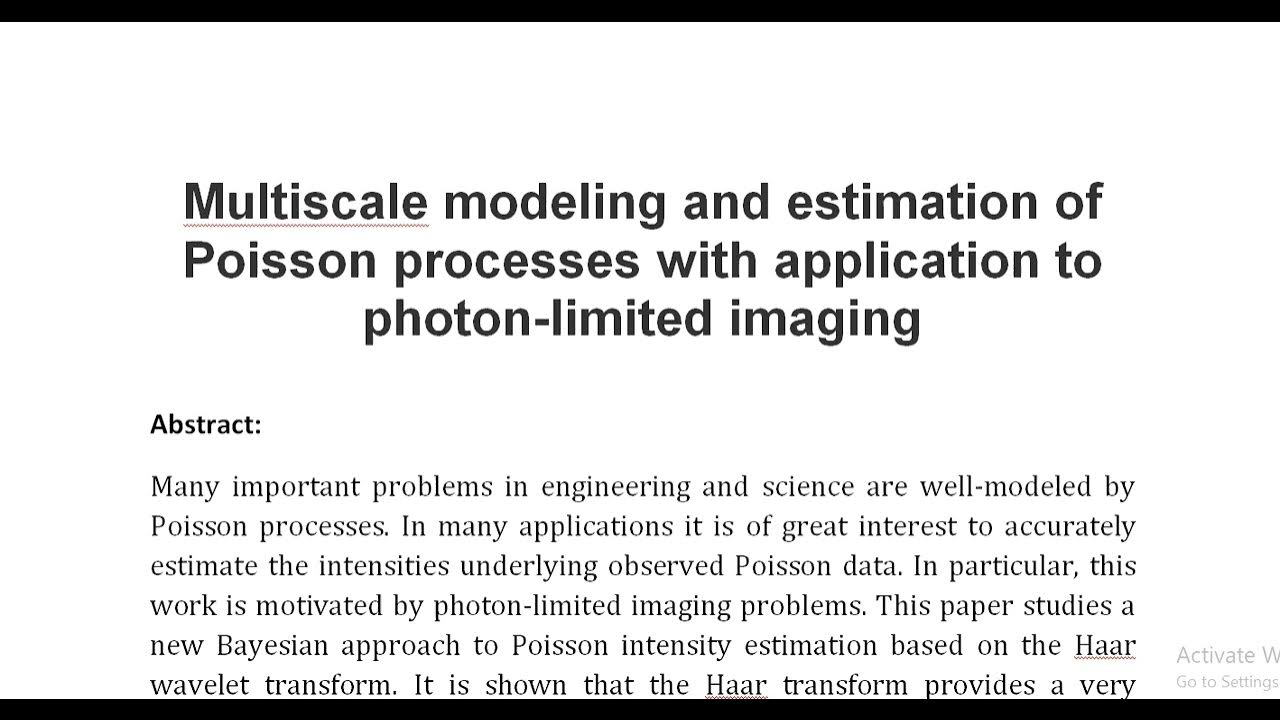 Multiscale modeling and estimation of Poisson processes with application to photon limited ...