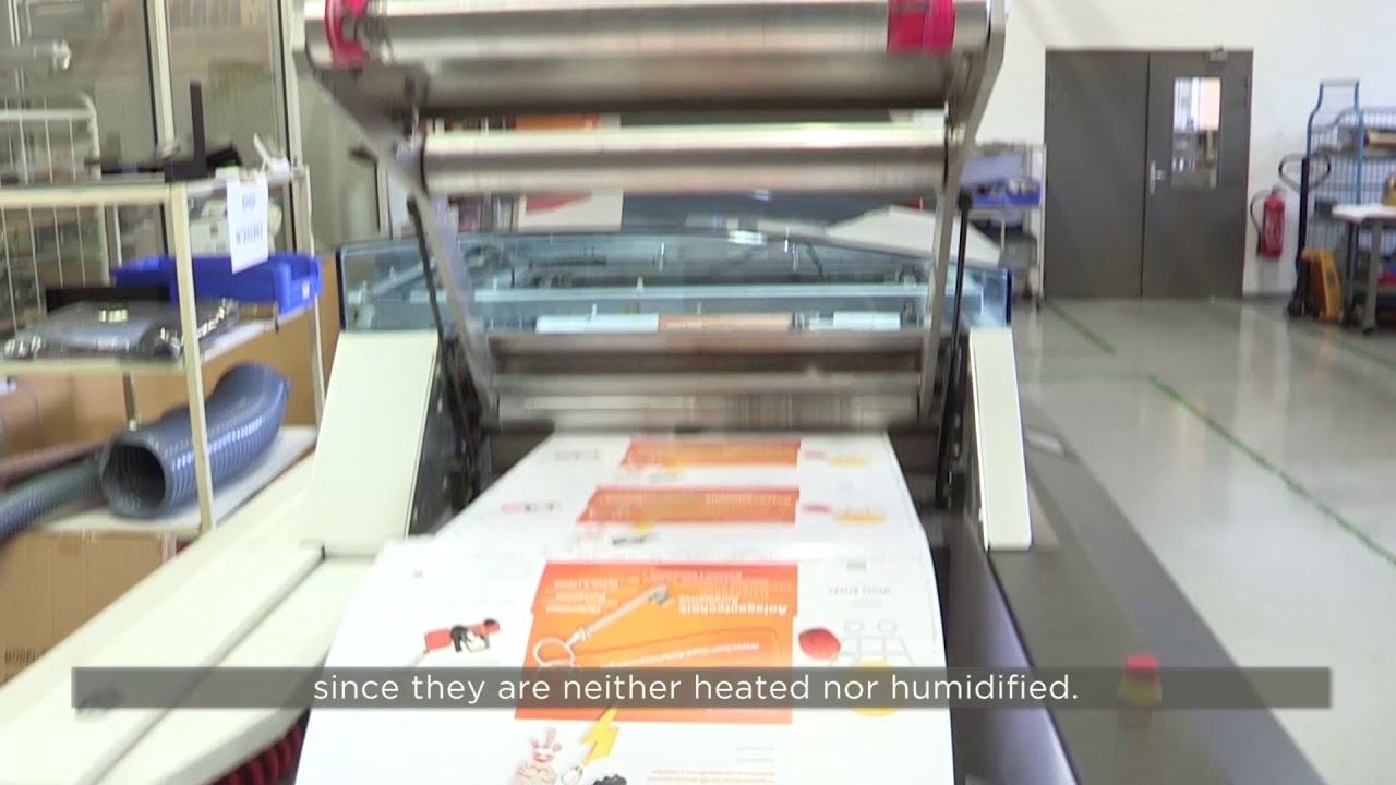 Print at 300m per minute — Nipson Technology - YouTube