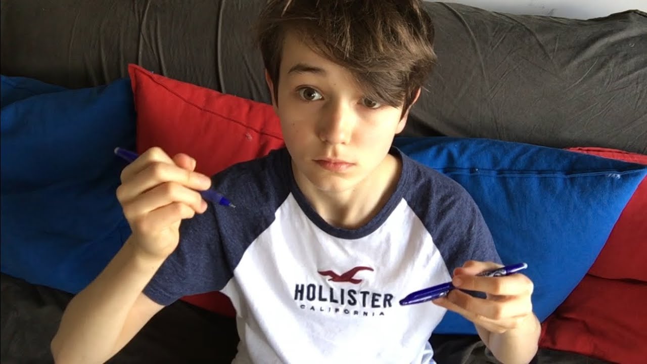 ASMR Writing Sounds (No Talking) ~ OskASMR - YouTube