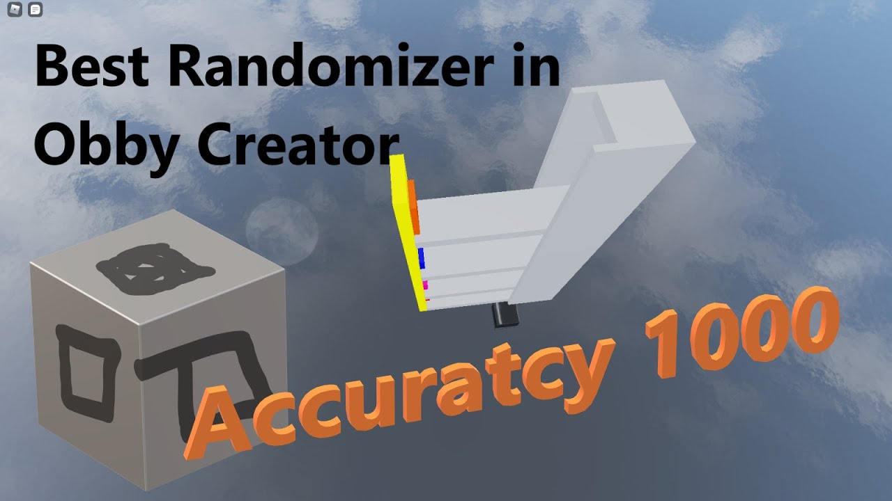 The best randomizer in Obby Creator - YouTube