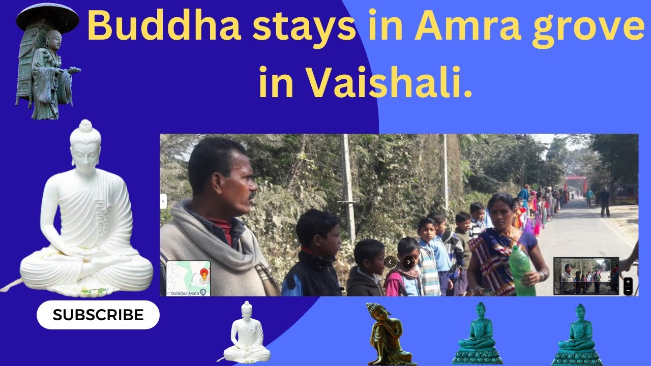 Buddha stays in Amra grove in Vaishali. #vaishali #amrapali # ...
