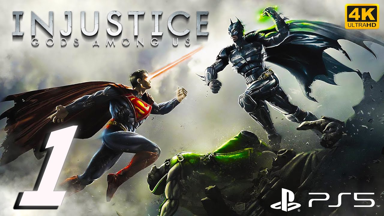 INJUSTICE GODS AMONG US Walkthrough Gameplay Part 1 - No Commentary PS5 ...