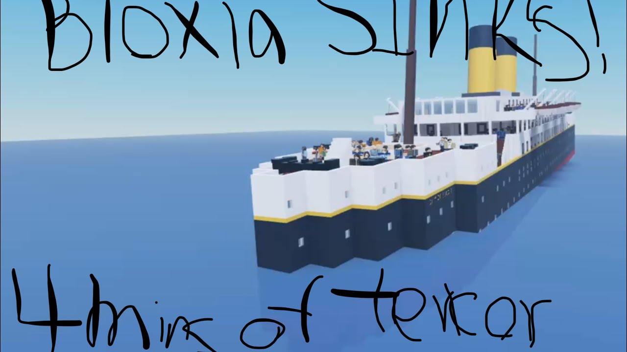 Bloxia sinks! [water physics Roblox] - YouTube