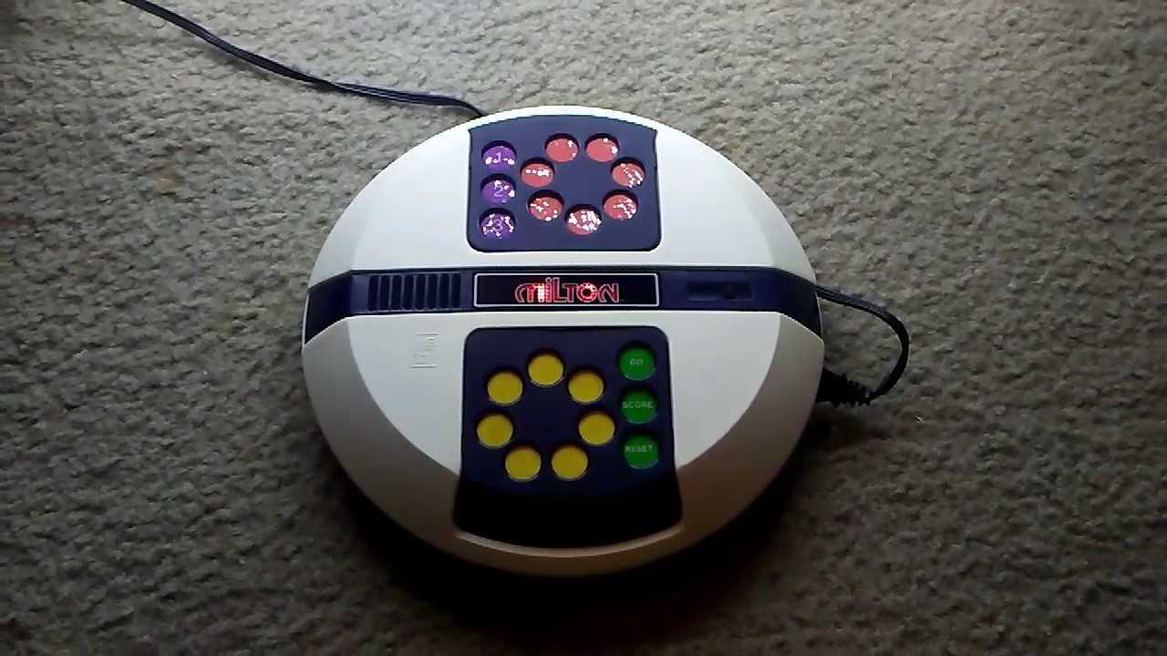 Talking electronic Milton game - YouTube