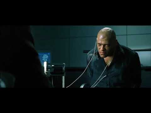 Morpheus and Agent Smith - Interrogation from the movie - The Matrix ...