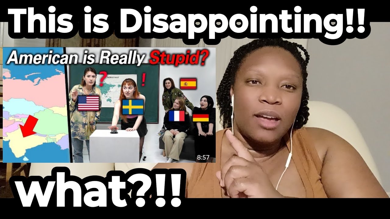 American Reacts to Americans Are DUMBER Than Europeans?? ( Play to ...