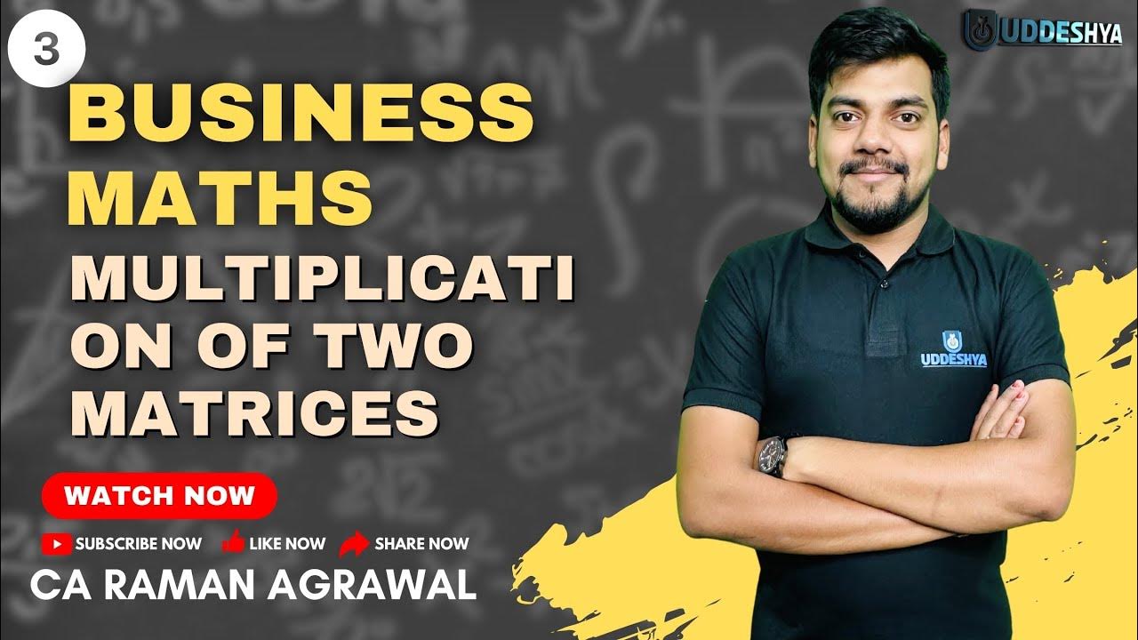 #3 Multiplication of Two matrices - YouTube