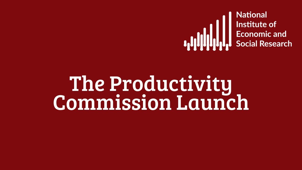 The Productivity Commission - Launch - YouTube