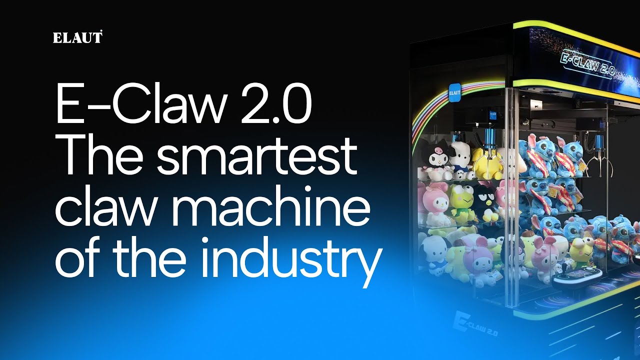 E-Claw 2.0 | The smartest claw machine by ELAUT - YouTube