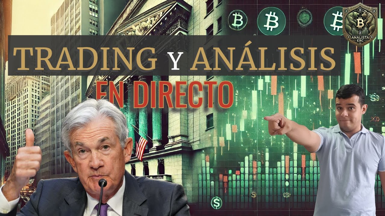 BITCOIN SUBE DESPUÉS DE POWELL Y DATO DE PIB (USA) | TRADING ACCIONES Y CRIPTOS - YouTube