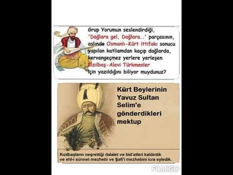 Sünni Kürtlerin Osmanlı ile ittifak yapıp KIZILBAŞ(Türk,Alevi,Kürt, Azeri ve Zazaları) Katletmesi...