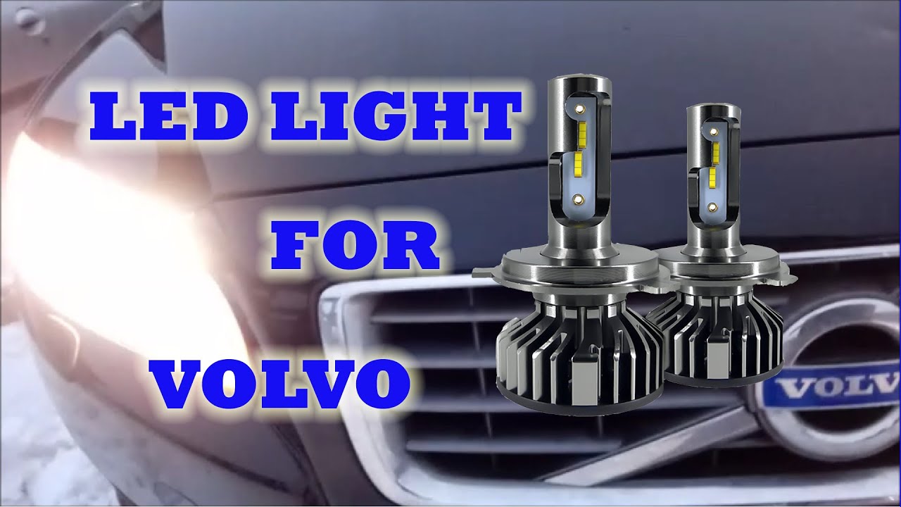 Volvo S80 LED light and LED light strip for turn signals - YouTube