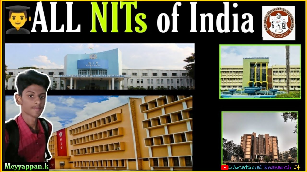 🔥All NITs of India🇮🇳|Educational Research 🌟|#nits # ...