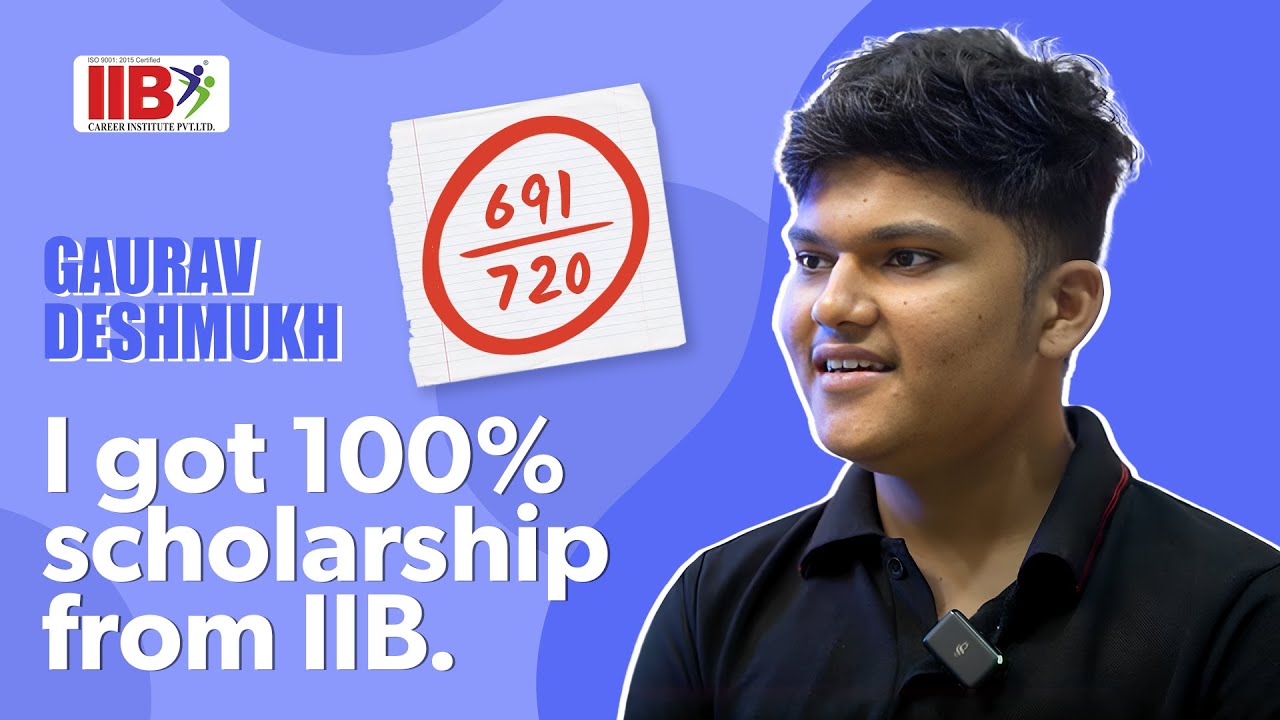 IIBian Gaurav Deshmukh 691 / 720 - YouTube