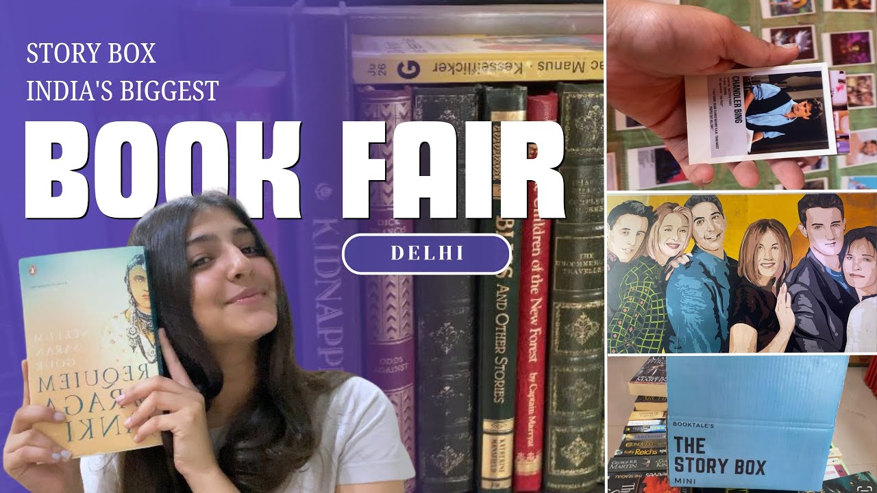 Story box book fair - vlog 🥰📖 | books , cafe , friends , mall - YouTube