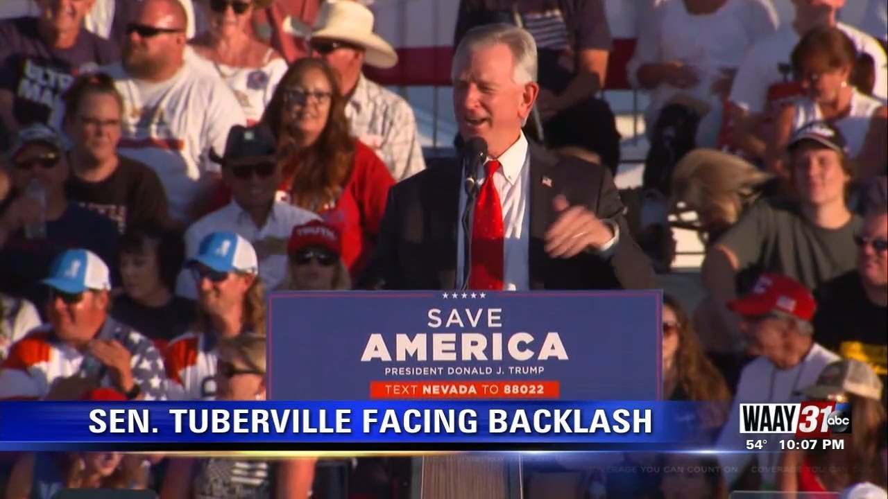 Senator Tuberville Facing Backlash - YouTube