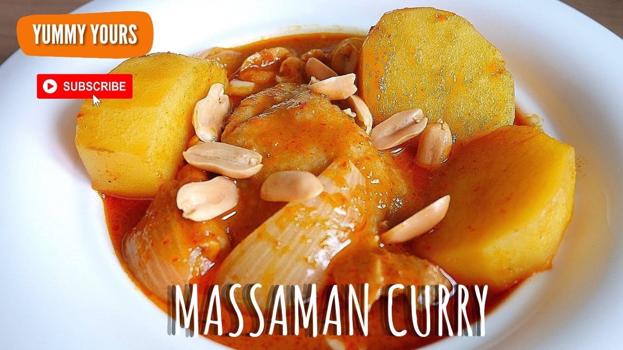 How to make Massaman Curry easily at home | Yummy Yours - YouTube