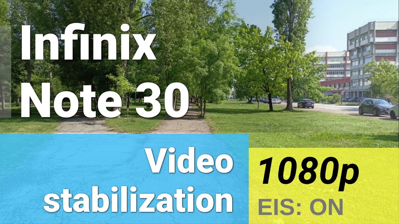 1080p stabilization test (main camera) - Infinix Note 30 - YouTube