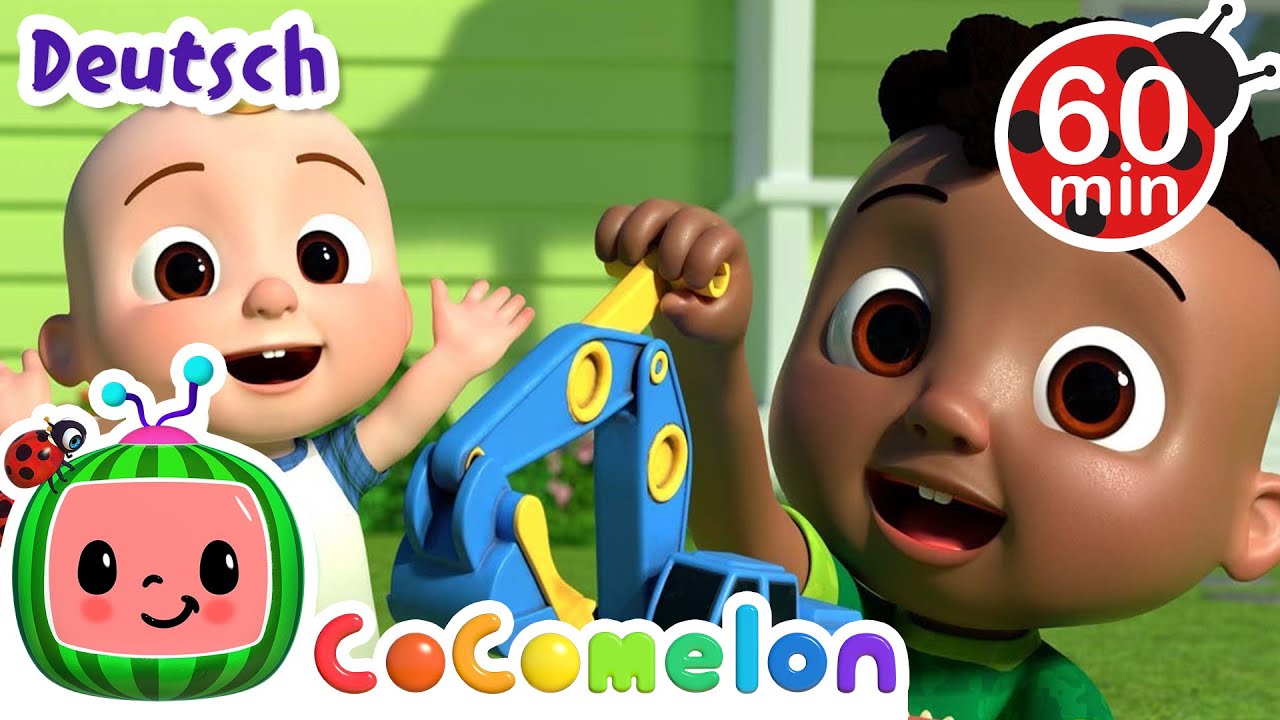 Lied von den Baumaschinen | Moonbug Kids Deutsch - YouTube