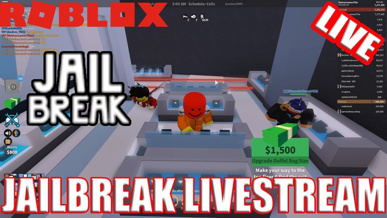 JAILBREAK FALL UPDATE Livestream - YouTube