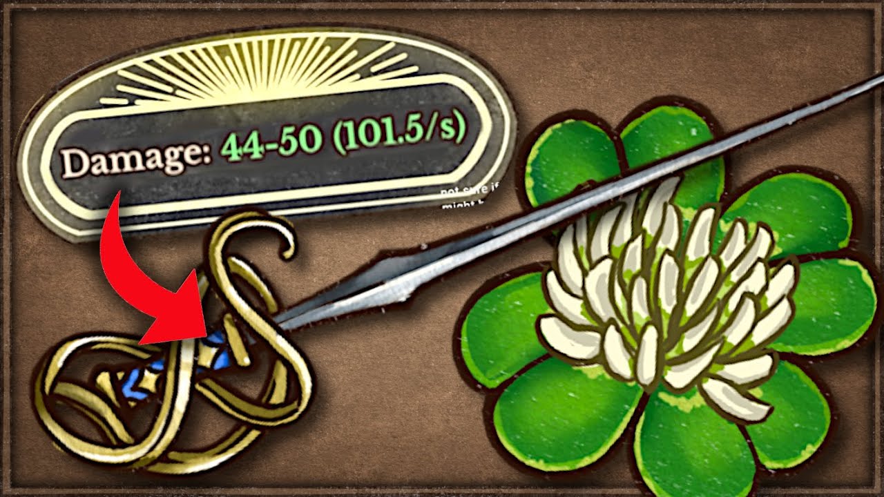 Mega Clover Buffs Rapier to 100 Damage Per Second!! | Backpack Battles ...