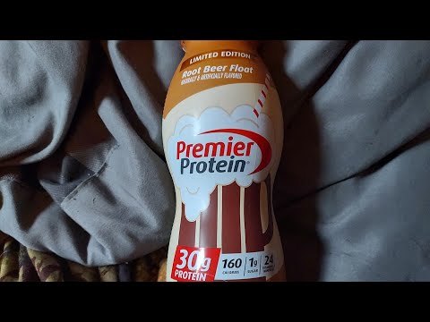 Premier Protein Root Beer Float ( Limited Edition) Sip N Review - YouTube