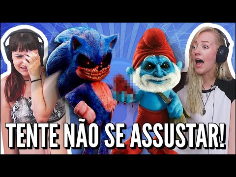 TIKTOKS ASSUSTADORES .EXE QUE VÃO TE TRAUMATIZAR - TENTE NÃO SE ASSUSTAR (JOVENS REAGEM)