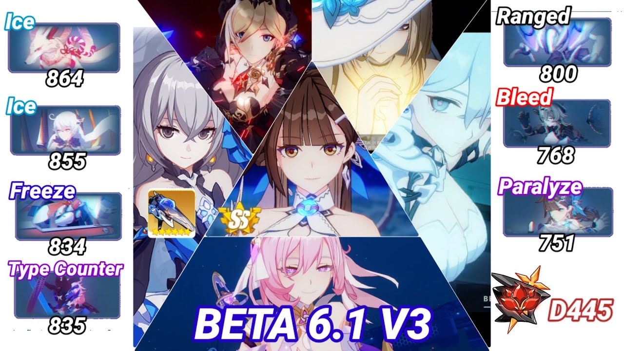 [BETA 6.1 V3] EX Abyss Showcase (D445) | SS.0 Sushang, New Divine Key ...