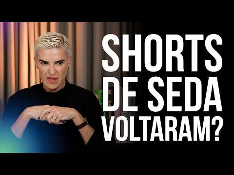 Silk Shorts: A Mistura Entre Lingerie e Streetwear