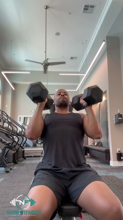 Seated DB Neutral Grip Shoulder Press - YouTube