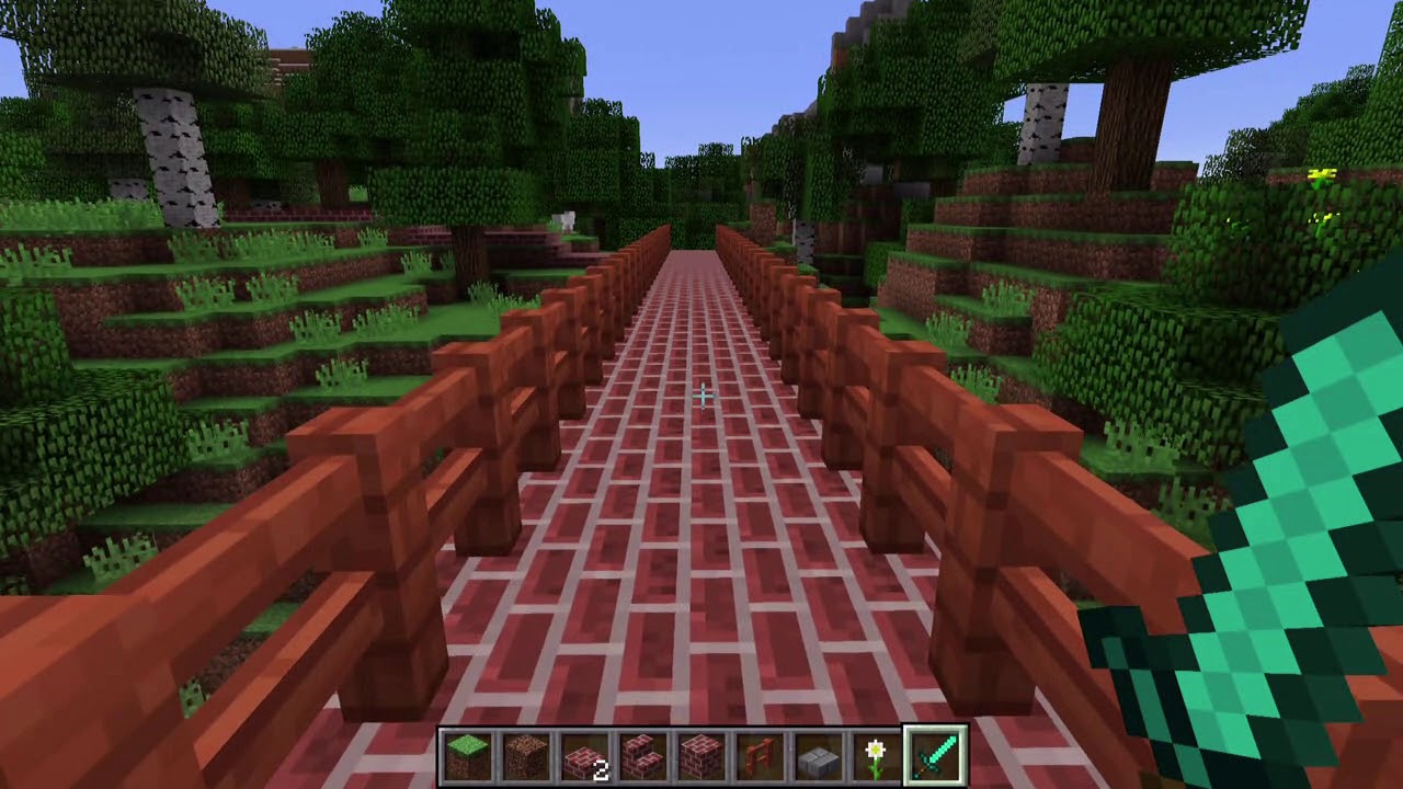 MINECRAFT - Brick Road - YouTube