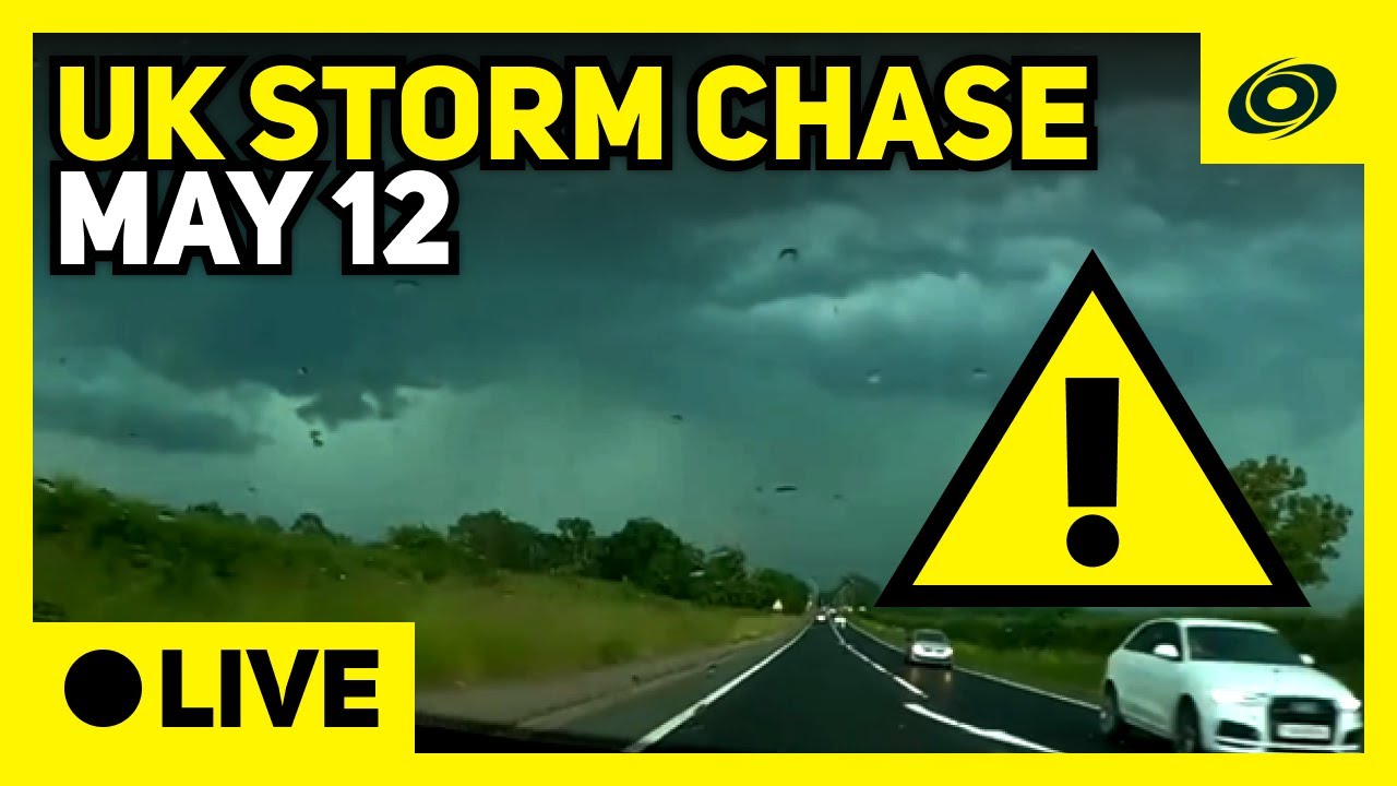 Storm Chasing Live - UK Severe Thunderstorms - YouTube