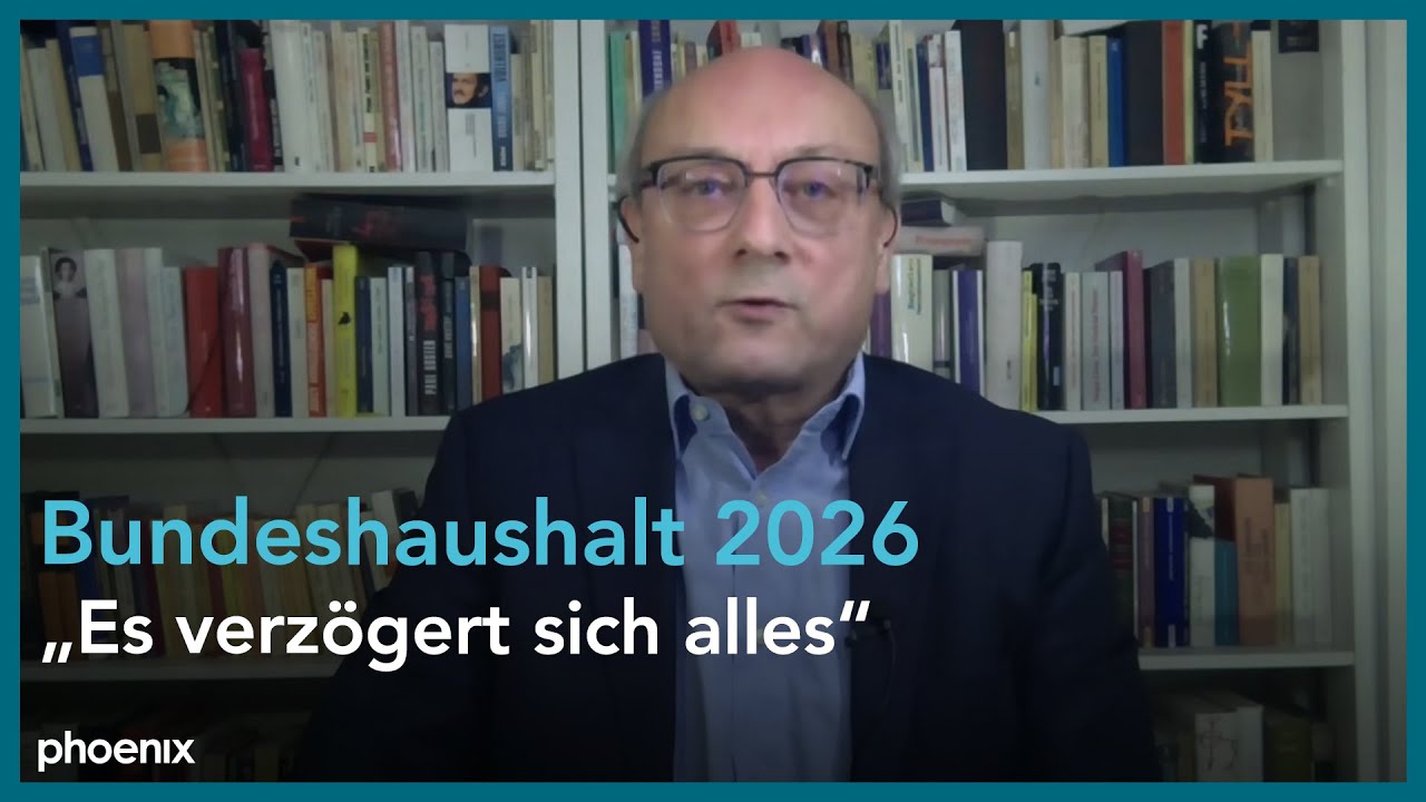 Prof. Emanuel Richter zur Generaldebatte im Deutschen Bundestag | 26.11 ...