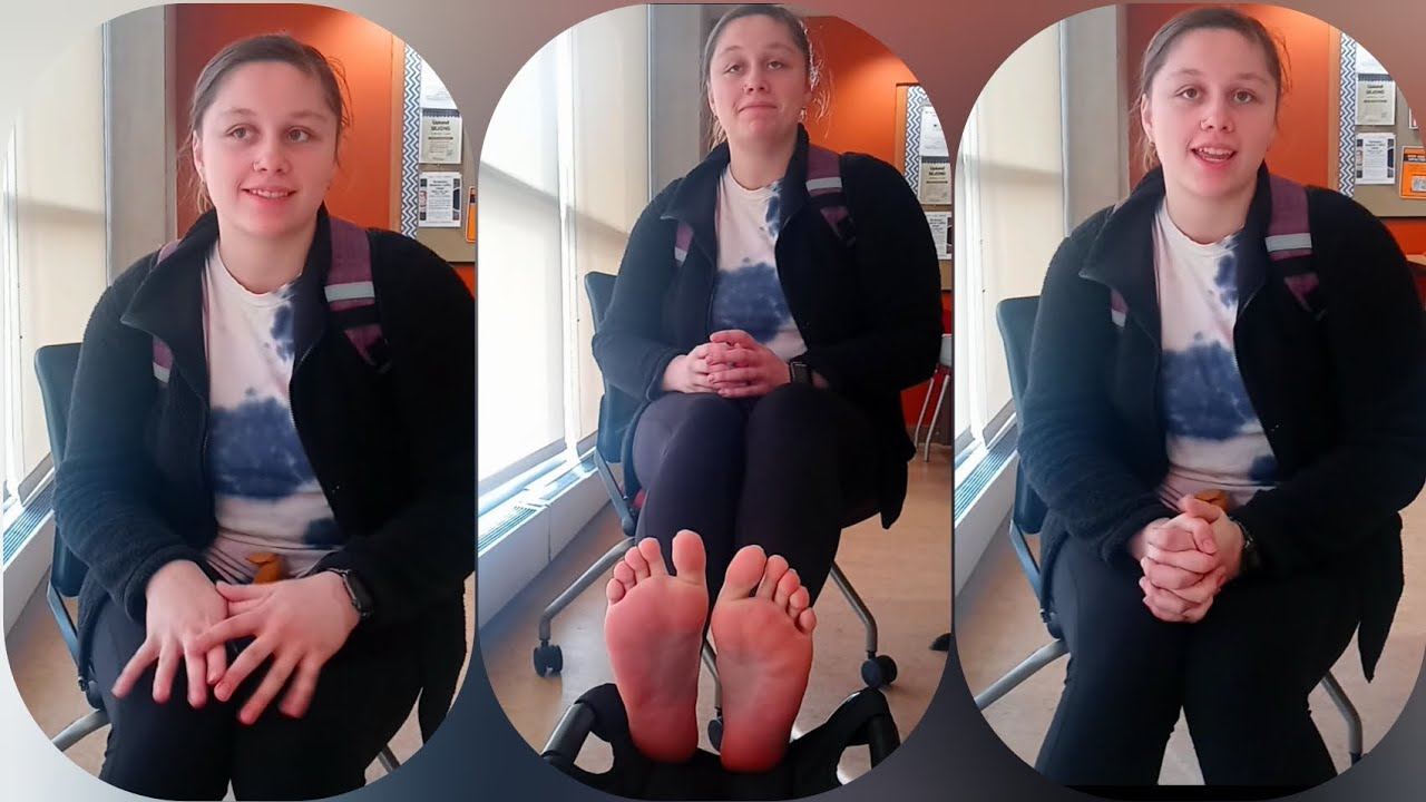 Interviewing College Athlete about her Soles 2 | Public Feet Interview ...