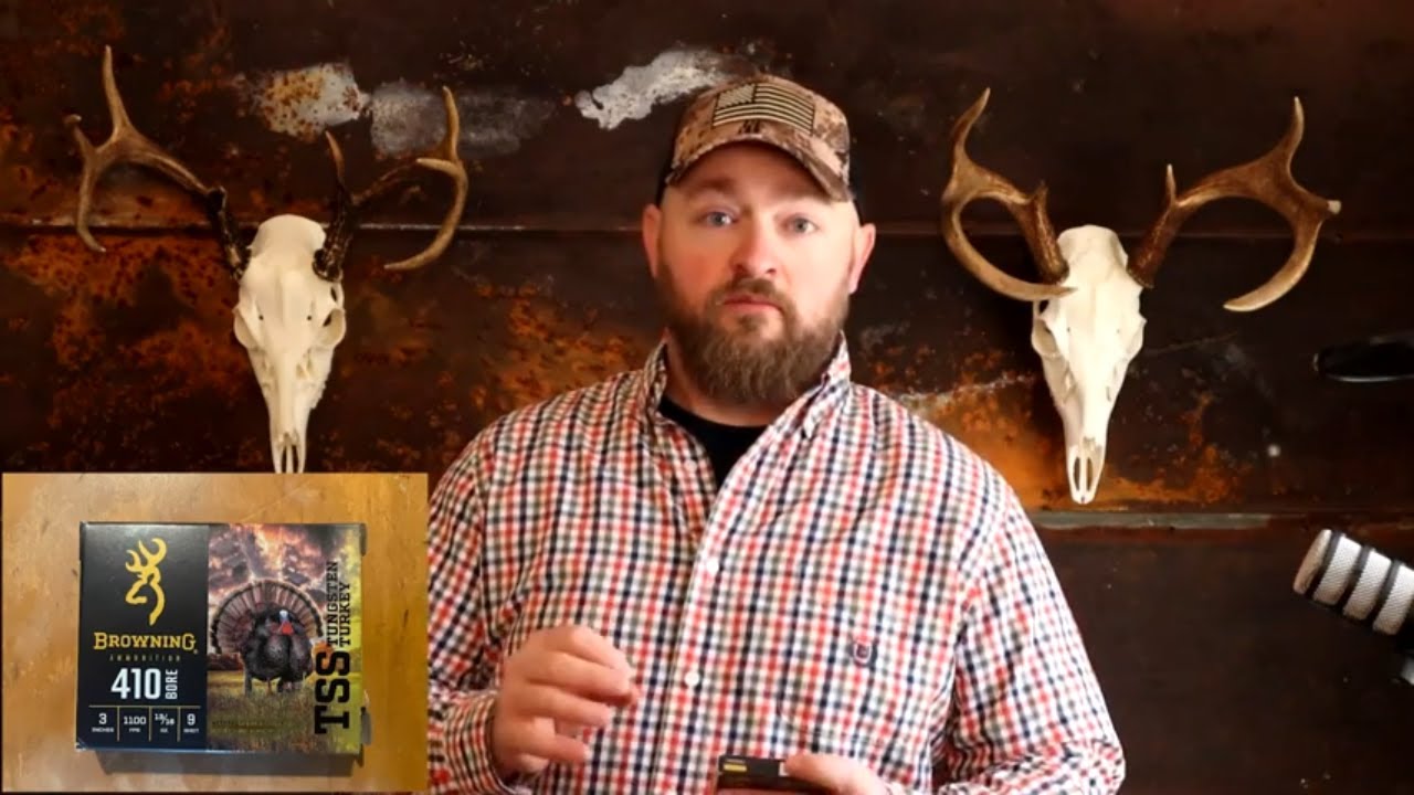 Cheap .410 Shotgun Review! Pt 4. Yildiz TK-36 for TURKEY! Patterning ...